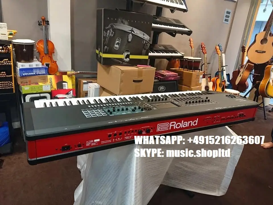 Novu Roland FANTOM-8 88-tipki, Roland Fantom-X8, Roland Fantom G8, Nord Electro 6D 61-tipka, Yamaha Genos2 XXL 76-tipki, Yamaha Genos XXL 76-tipki, Tyros 5 76-tipki, Yamaha PSR-SX900, Yamaha PSR-A...