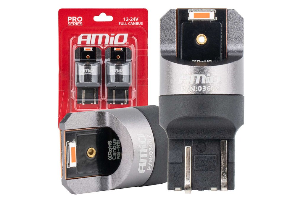 FULL CANBUS PRO LED sijalice V21/5V 2k1860 SMD crvena 12V 24V AMIO-03602 Preporučujemo