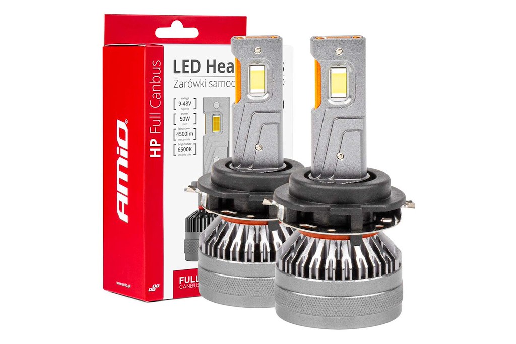 Auto LED sijalice HP Full Canbus H7-6 AMIO-03676 Proizvod meseca