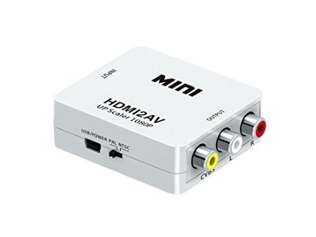 E-GREEN Adapter HDMI - AV RCA 1080P