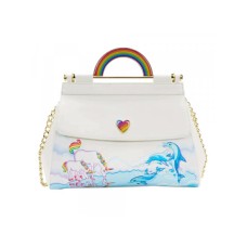 Loungefly Lisa Frank Markie Reflection Crossbody Bag