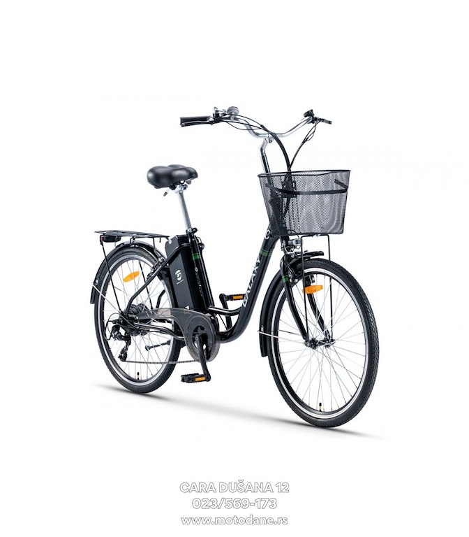 Električni bicikl 26" BARCELONA 250W 36V 10.4Ah lithium crna