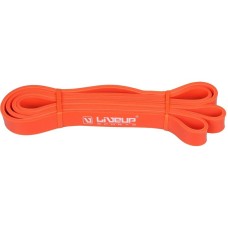 LiveUp Elastična traka za vežbanje guma L narandžasta - LS3650A
