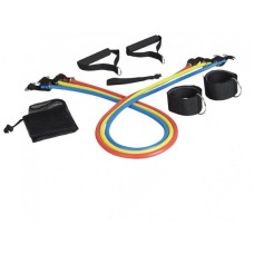 LiveUp Set elastičnih traka, guma za vežbanje mali + srednji + veliki otpor - LS3218