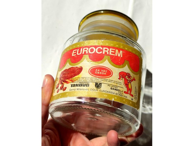 RETKA EUROCREM tegla EX YU TAKOVO PIK GANDOLA 1988/1989