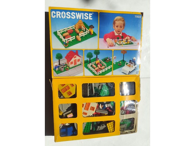 CROSSWISE  DEČJE KOCKE IZ OSAMDESETIH u kutiji 1988 GOD