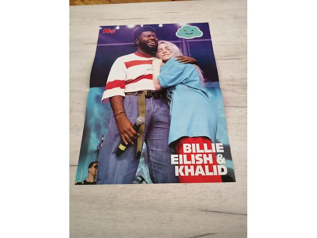 Poster - Billie Eilish i Khalid/EXO