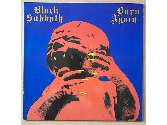 Black Sabbath ‎– Born Again  GERMANY 1983