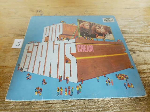 Pop Giants cream Germany press LP SSK