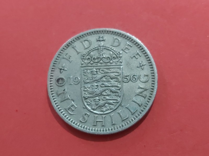 Britanija - 1 shilling 1956 god