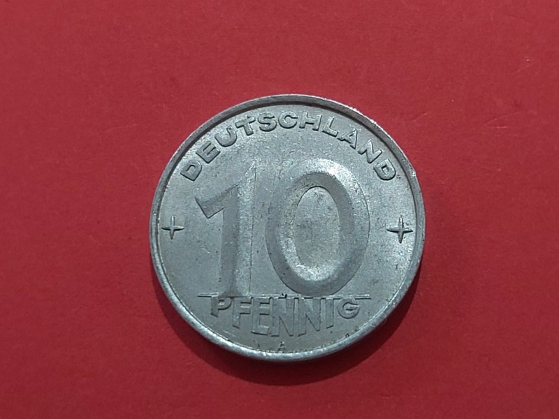 DDR - 10 pfennig 1952 god