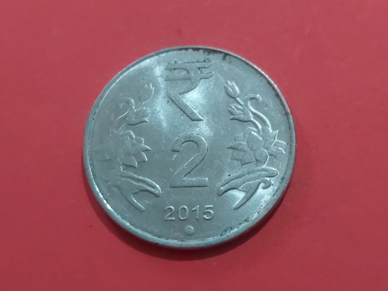 Indija - 2 rupees 2015 god