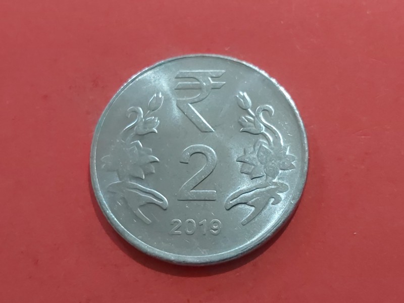 Indija - 2 rupees 2019 god