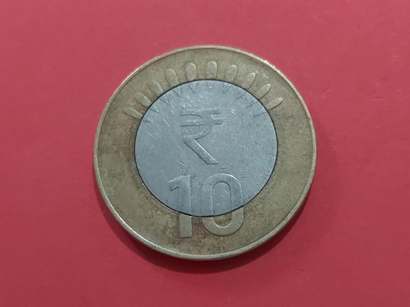 Indija - 10 rupees 2012 god