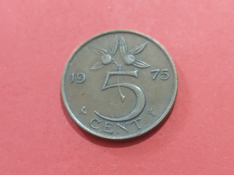 Holandija - 5 cent 1975 god