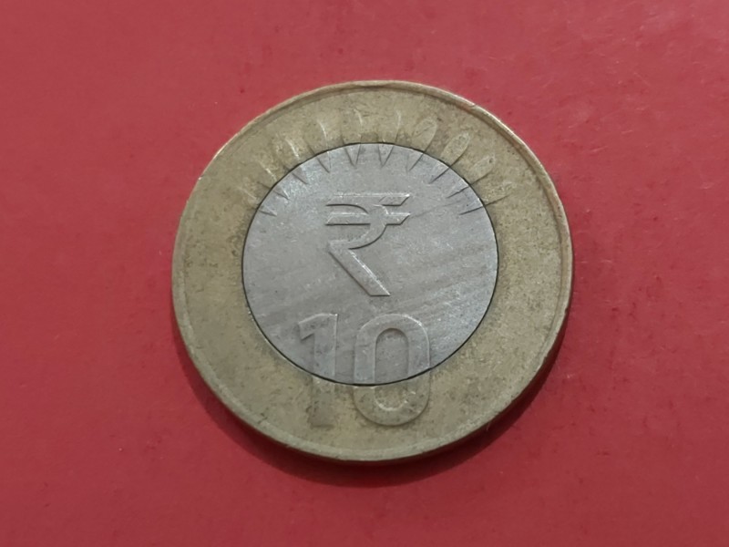 Indija - 10 rupees 2012 god