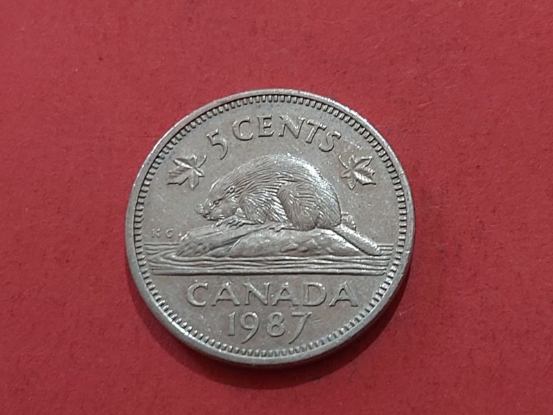 Kanada - 5 cent 1987 god