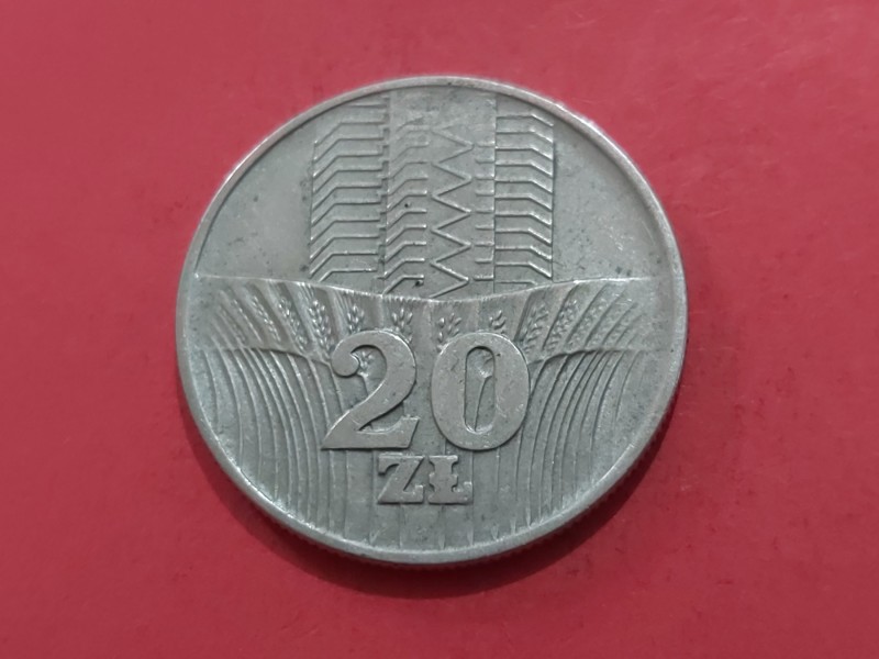 Poljska - 20 zlotych 1976 god