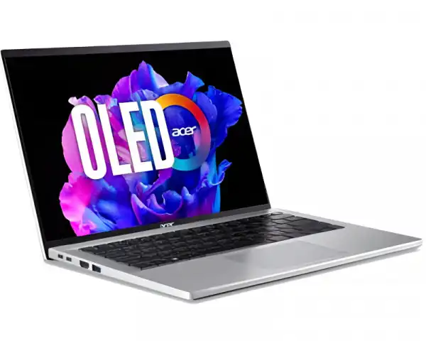 ACER Swift Go SFG14-42-R54G (Silver) 2.8K OLED, R5 7640U, 16GB, 512GB SSD (NX.KLEEX.00C)