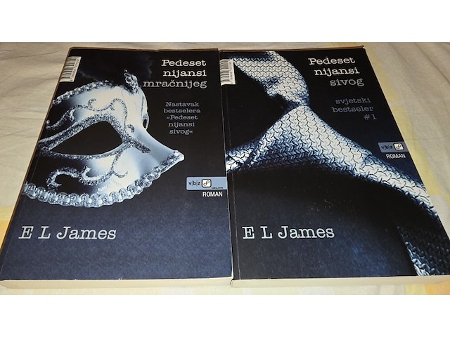 E L James - Pedeset nijansi sivog / mračnijeg