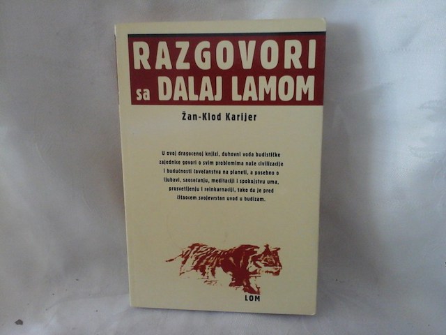 Razgovor sa Dalaj lamom Žan Klod Karijer