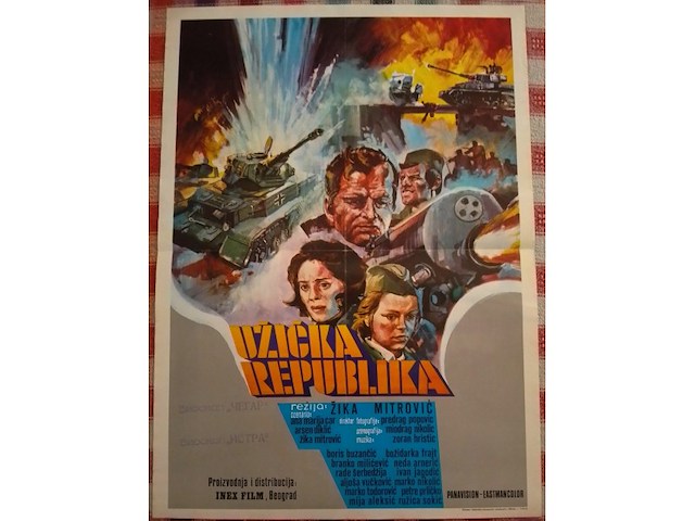 plakat UŽIČKA REPUBLIKA