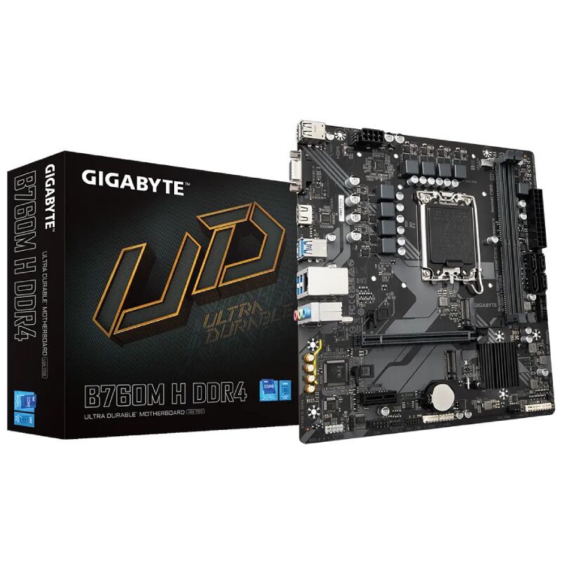 GIGABYTE B760M H DDR4 rev. 1.x matična ploča