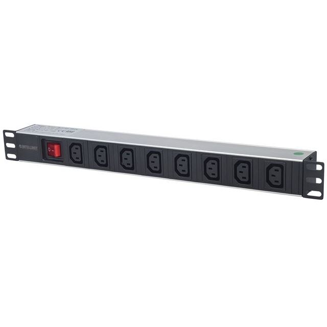 Intellinet PDU Letva, 19" 1U Rackmount 8-output C13, 2m 163620