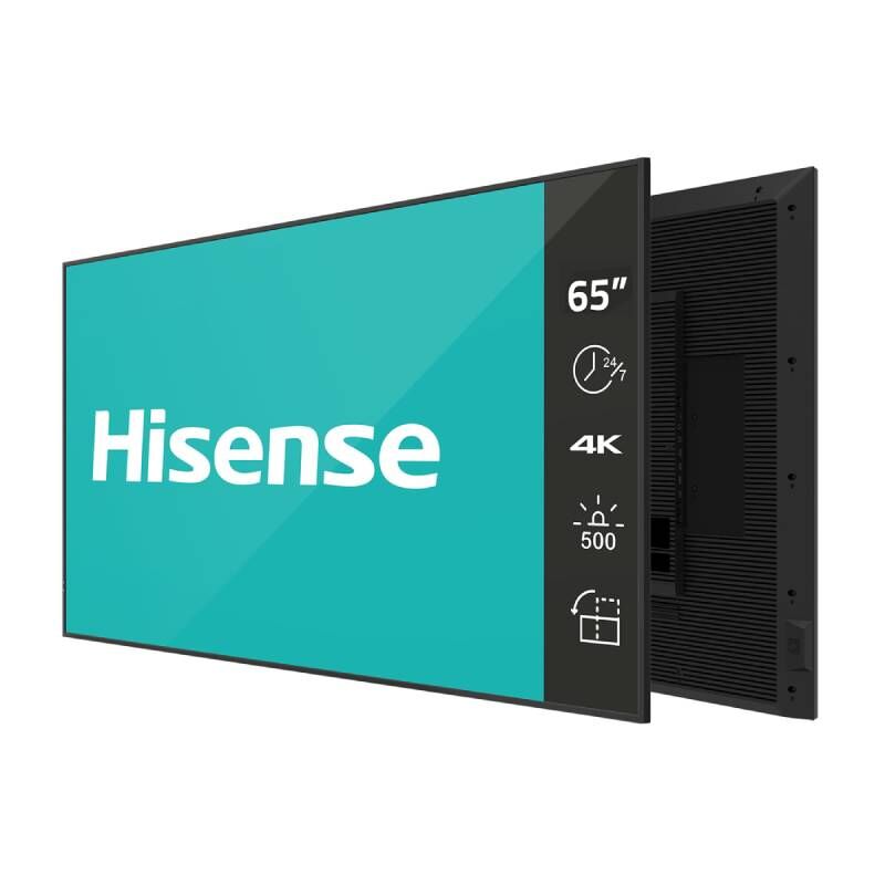 HISENSE 65 inča 65DM66D 4K UHD 500 nita Digital Signage Display - 24/7 Operation