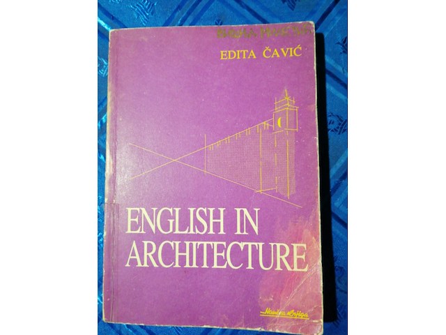 Edita Čavić: ENGLISH IN ARCHITECTURE