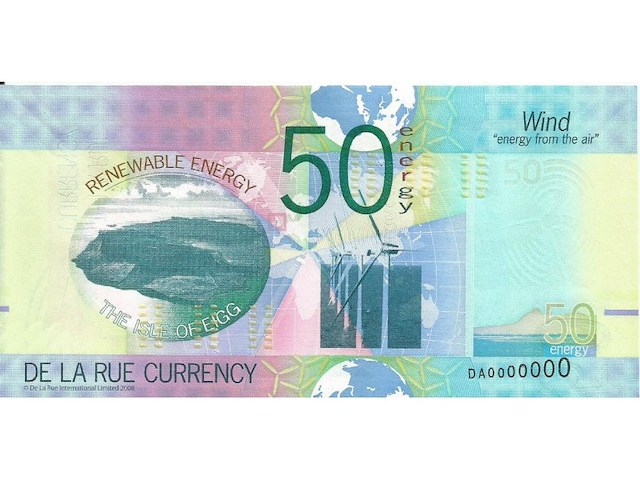 DE LA RUE CURRENCY 2008 TEST novcanica Wind energy