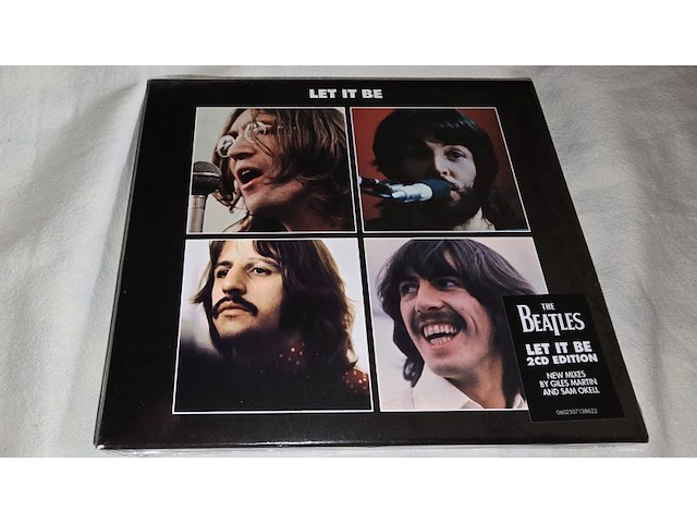 The Beatles - Let it be 2CDa , U CELOFANU