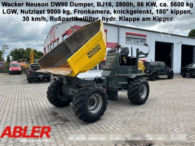 Drugi
WACKER Neuson DW 90 Dumper 180° 30 km/h Kamera