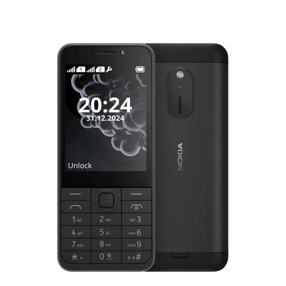 Nokia 230 DS (2024), Crna (Black)