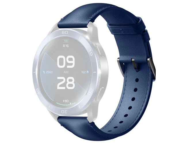 Xiaomi plava kožna zamenska narukvica za Watch S3