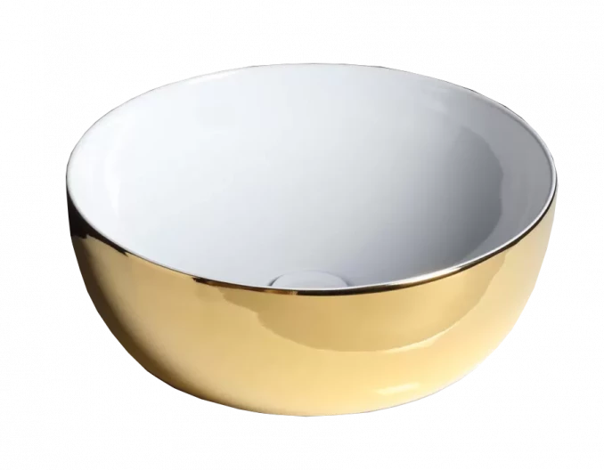 Lavabo AZZURRA CIRCLE 40cm gold