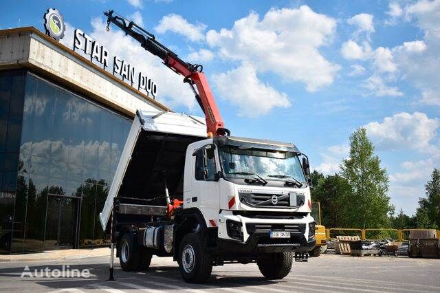 Volvo FMX 4x4 PALFINGER PK 13001 CRANE KIPPER EURO 5 ! kiper