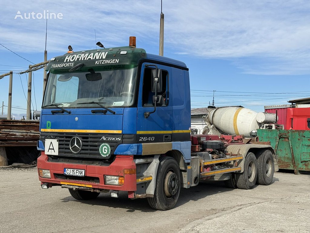 Mercedes-Benz Actros 2640 Abroll Chassy Changer kiper