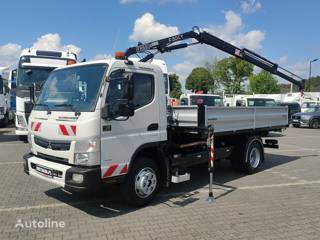 Mitsubishi Canter Fuso 9C18 3.0/180KM HDS FASSI F30 Wywrotka 3-stronna kiper