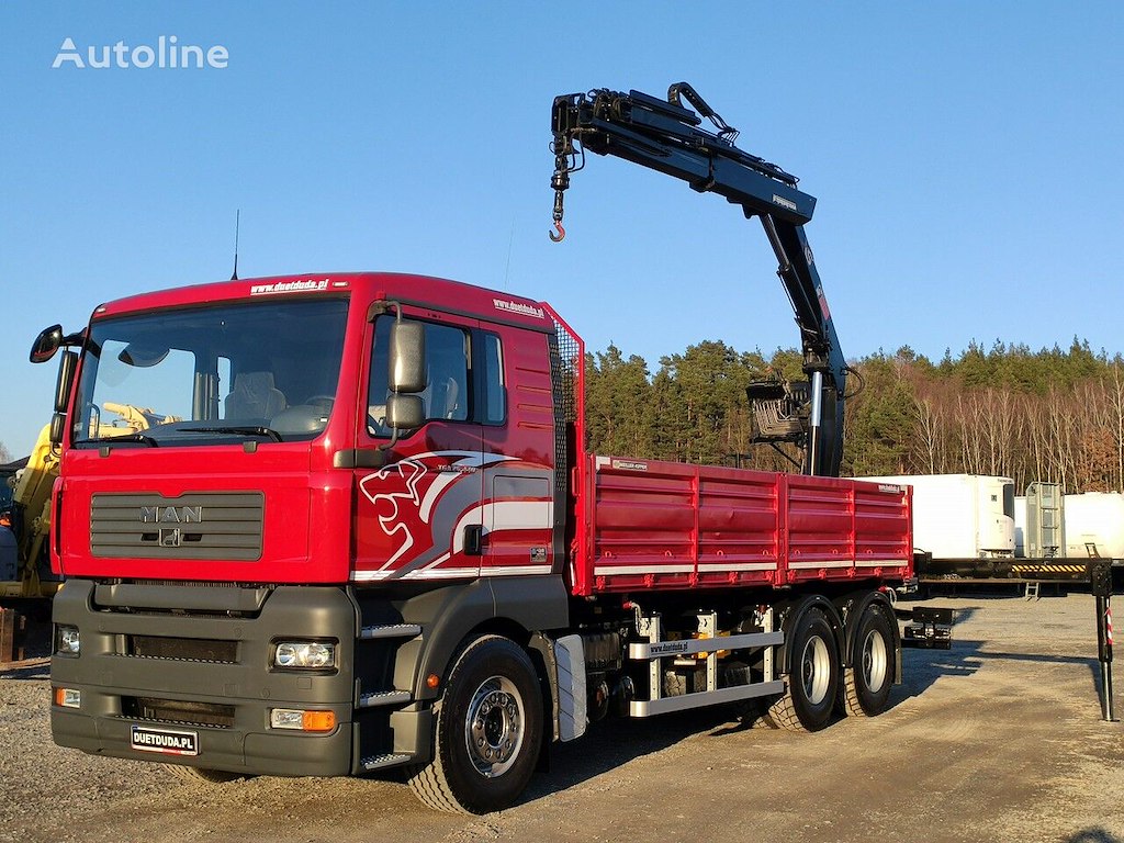 MAN Man 26.440 6x4 HDS HIAB 166 B-3 DUO Wywrotka Meiller 2-stronna kiper