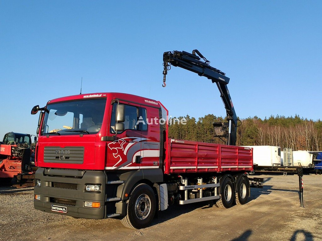 MAN Man 26.440 6x4 HDS HIAB 166 B-3 DUO Wywrotka Meiller 2-stronna kiper