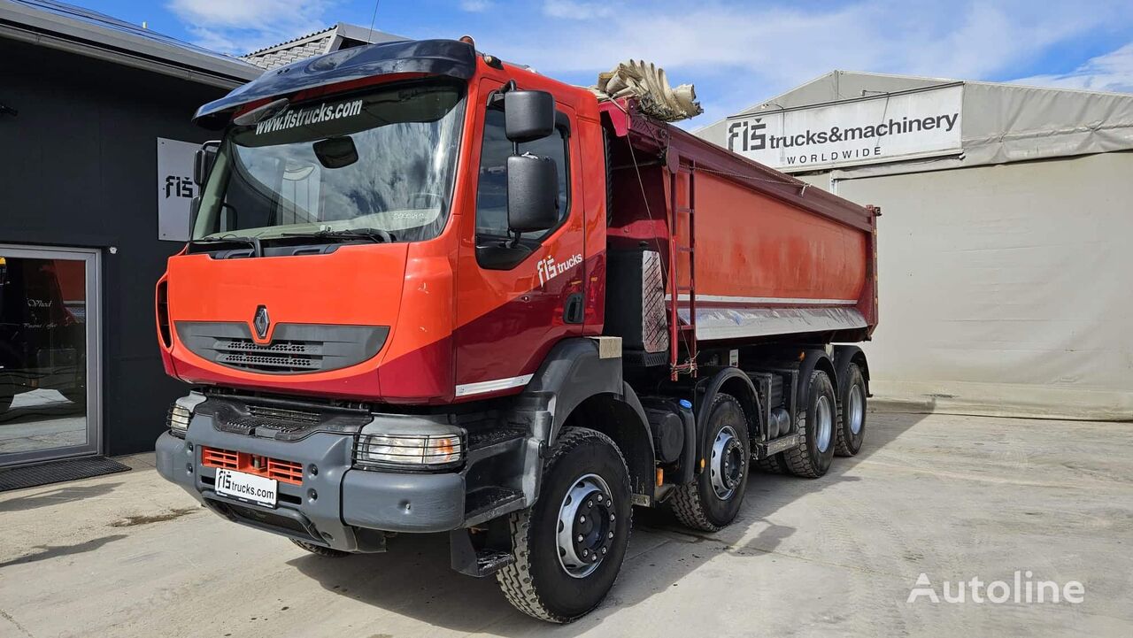 Renault KERAX 500 8x4 ANDREOLI tipper 21m3 - new tyres kiper