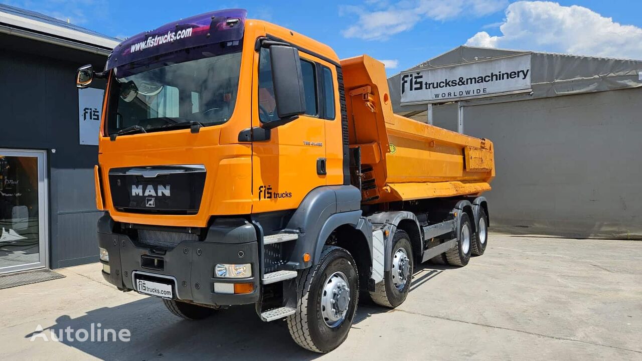 MAN TGS 41.480 8x8 dumper tipper kiper