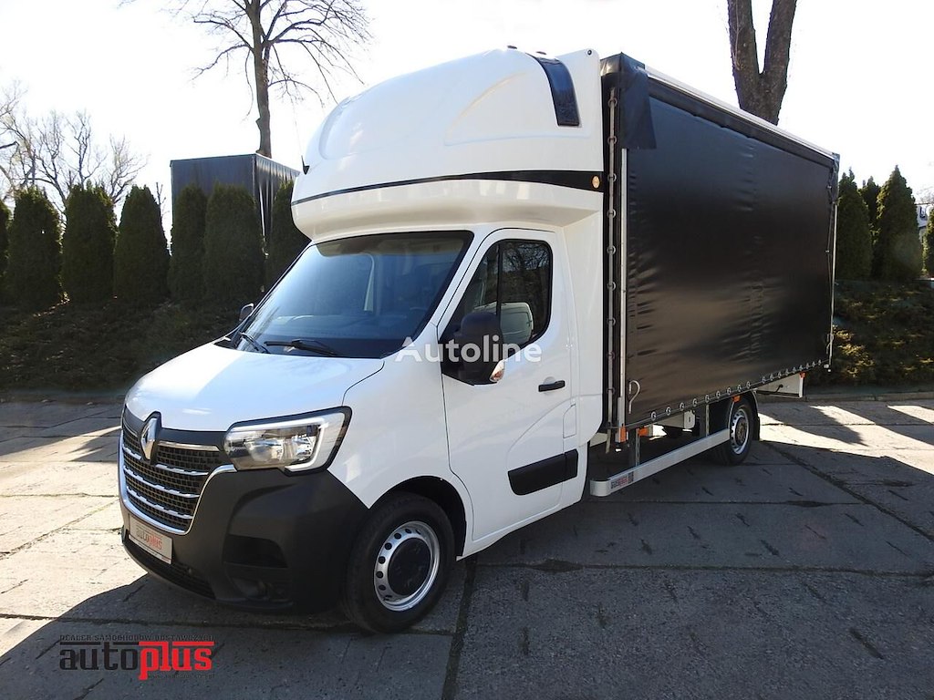 Renault MASTER PLANDEKA 10 PALET WEBASTO TEMPOMAT KLIMATYZACJA LEDY 165 kamion s ceradom < 3.5t