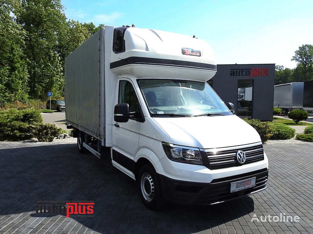 Volkswagen CRAFTER PLANDEKA WINDA 8 PALET WEBASTO TEMPOMAT 180KM [ 032919 kamion s ceradom < 3.5t