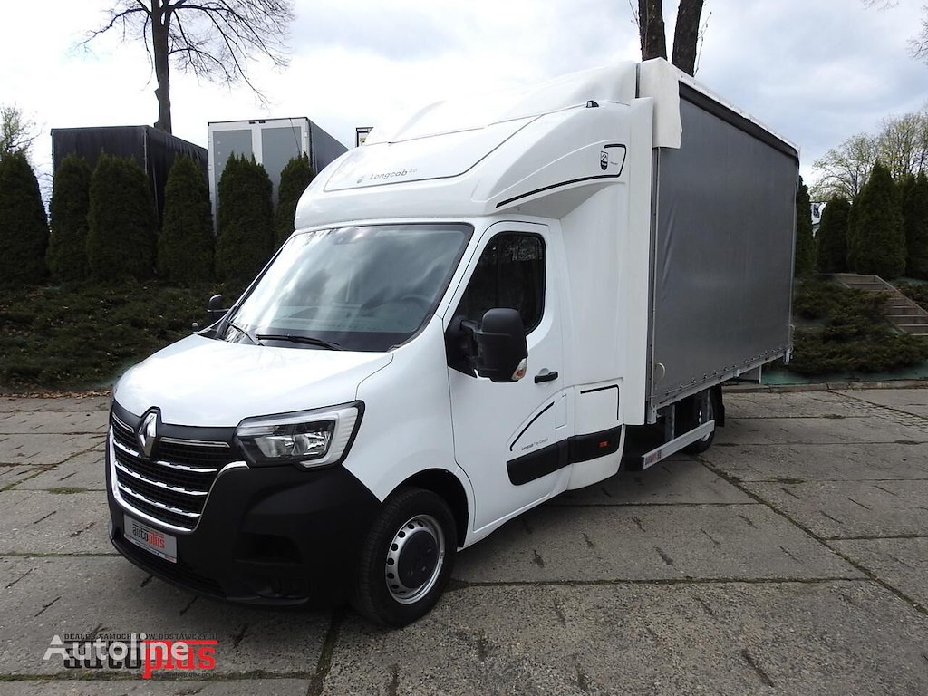 Renault MASTER PLANDEKA 10 PALET WEBASTO TEMPOMAT NAWIGACJA KLIMATYZACJA kamion s ceradom < 3.5t