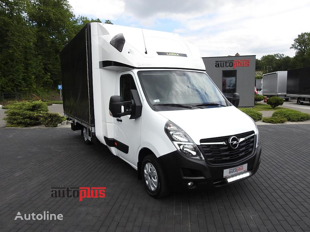 Opel MOVANO PLANDEKA WINDA 10 PALET WEBASTO TEMPOMAT NAWIGACJA KLIMAT kamion s ceradom < 3.5t