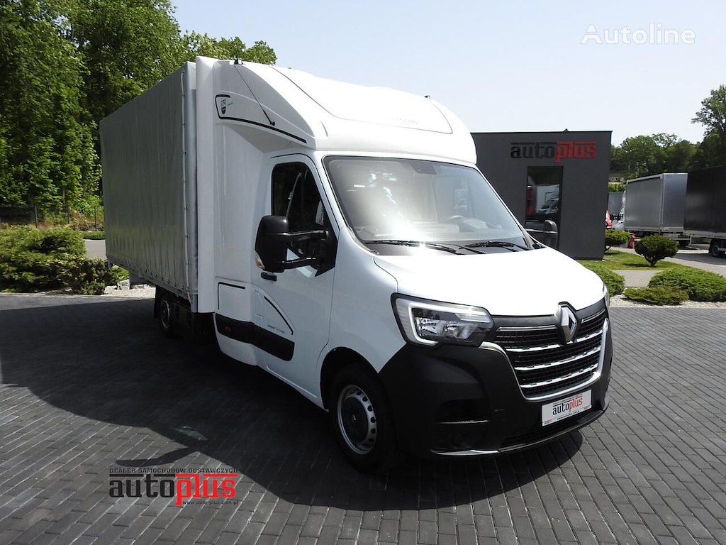 Renault MASTER PLANDEKA 10 PALET WEBASTO TEMPOMAT KLIMATYZACJA LEDY 165 kamion s ceradom < 3.5t