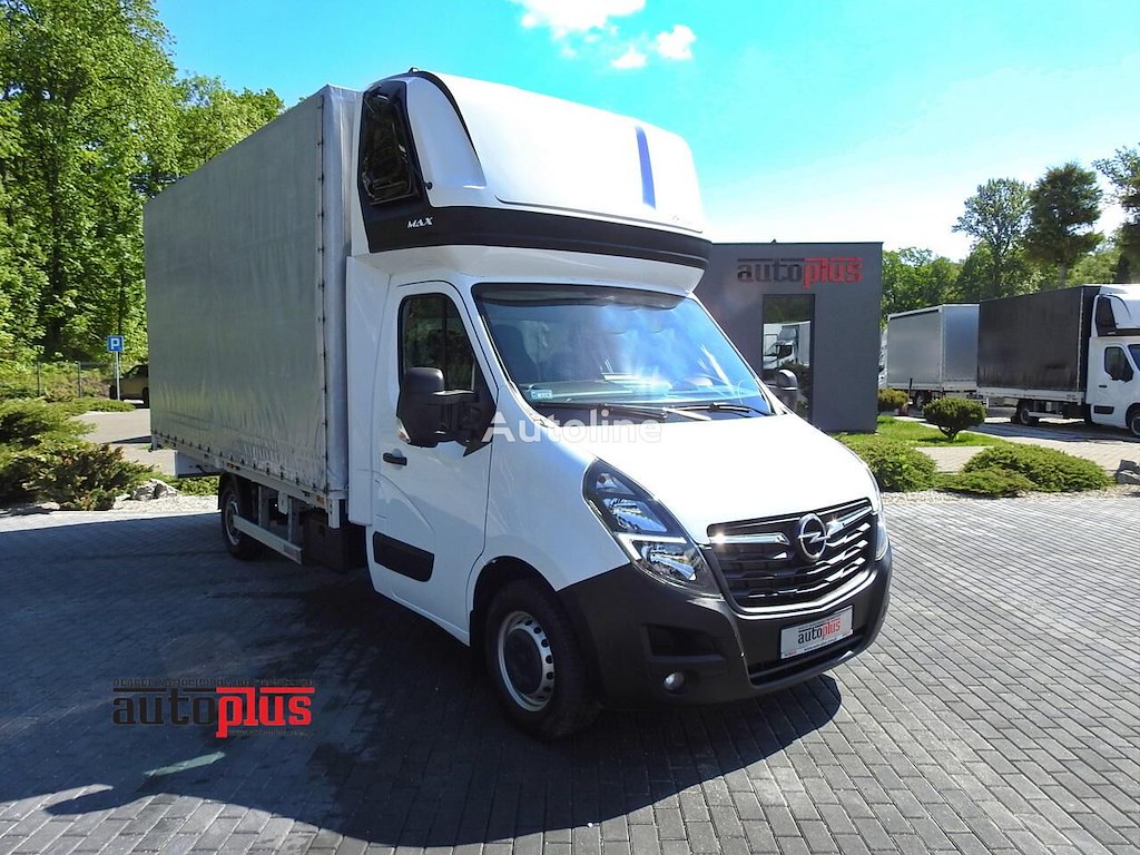 Opel MOVANO PLANDEKA 10 PALET WEBASTO TEMPOMAT KLIMATYZACJA LEDY PNEU kamion s ceradom < 3.5t