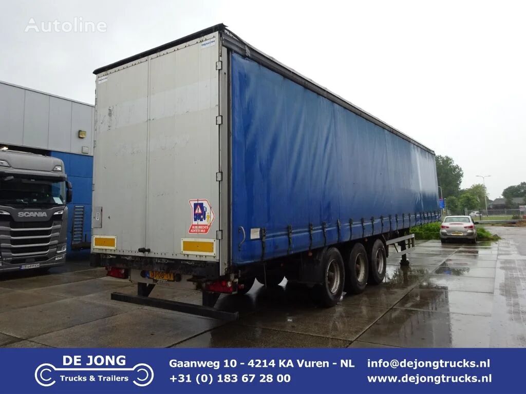 Tracon Tautliner / Hard-Wood Floor / BPW + Disc / Lift axle poluprikolica sa kliznom ceradom